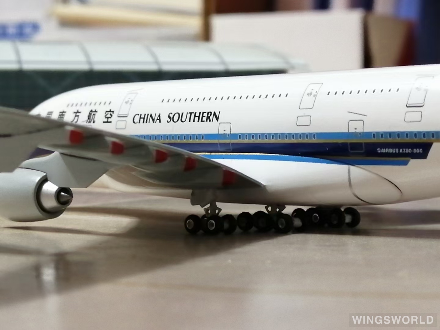 Dragon Models 1:400 Airbus A380-800 China Southern 中国南方航空 56283 B-6136 ...