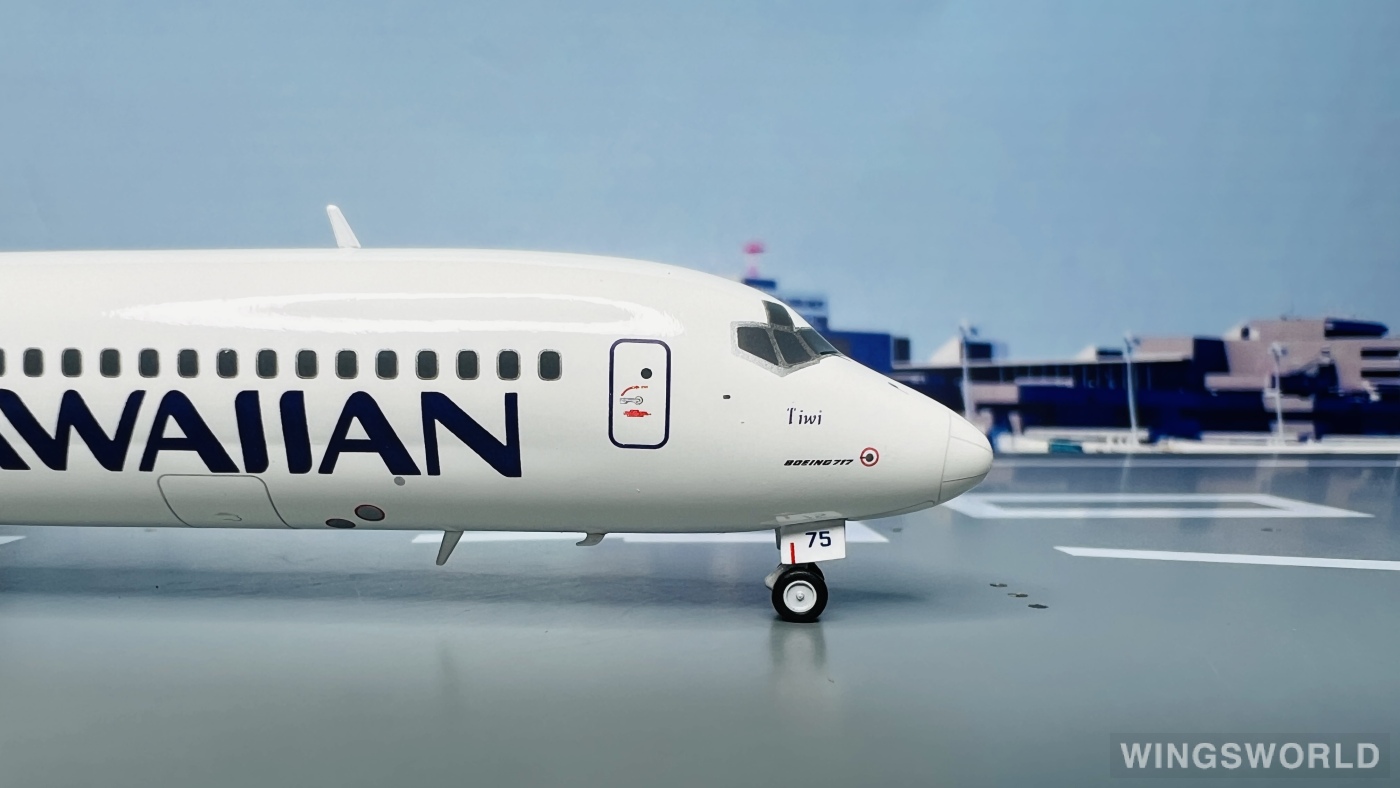 Geminijets 1:400 Boeing 717 Hawaiian Airlines 夏威夷航空 G2HAL537 N475HA 的照片 作者:JohnnyTS - 飞机模型世界资料库