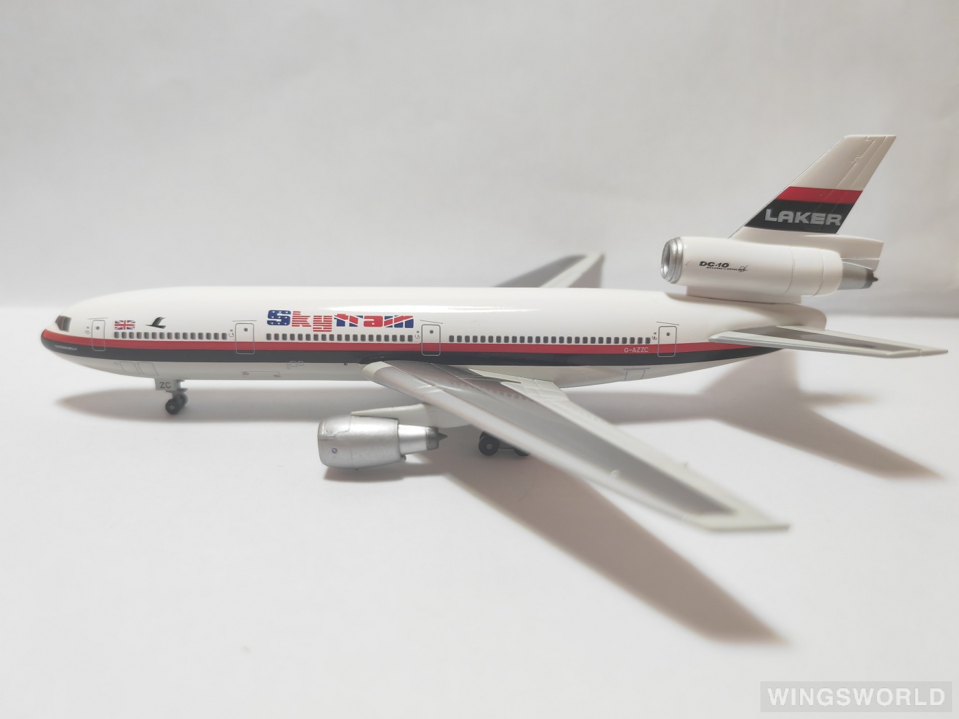 Dragon Models 1:400 McDonnell Douglas DC-10 Laker Airways 55658 G-AZZC ...