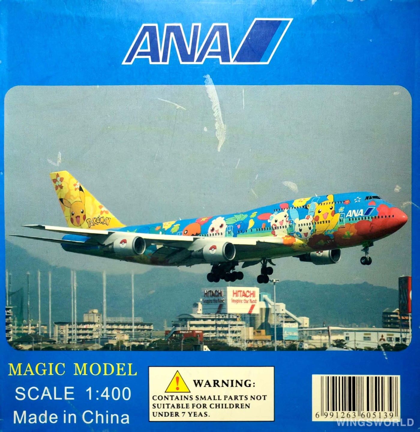 Magic 1:400 Boeing 747-400 ANA 全日空 6991263605139 JA8956 的照片 作者:广州飞客 ...