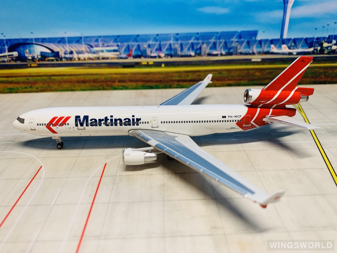 Phoenix 1:400 McDonnell Douglas MD-11 Martinair 马丁航空 PH11401 PH-MCP 的照片 ...