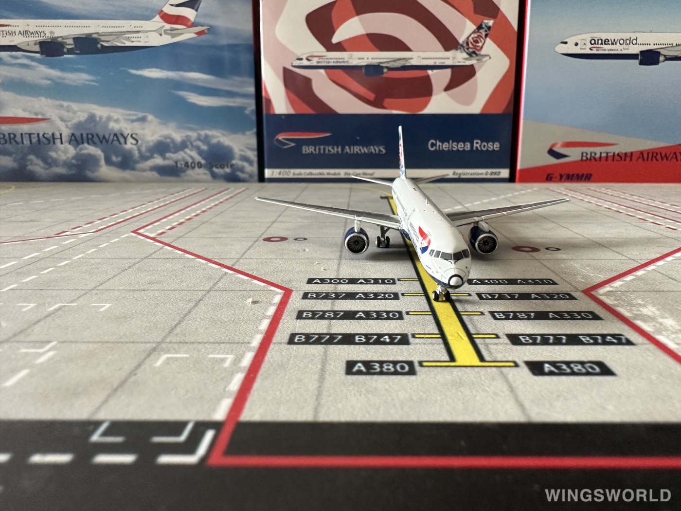 NGmodels 1:400 Boeing 757-200 British Airways 英国航空 NG53043 G-BIKB 切尔西玫瑰 ...