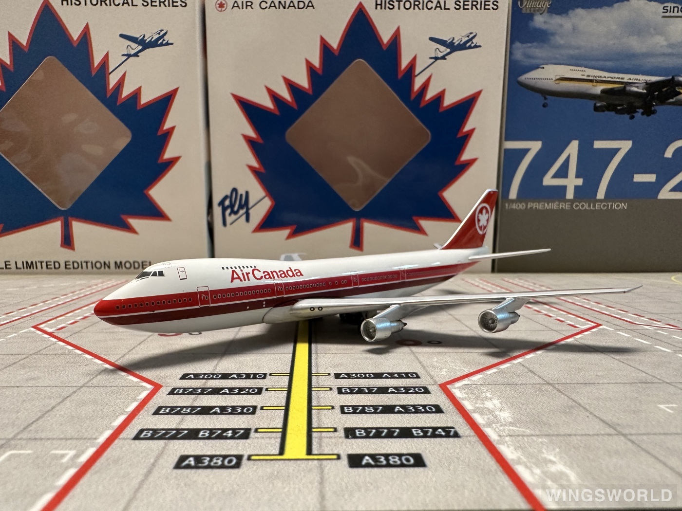 AeroClassics 1:400 Boeing 747-100 Air Canada 加拿大航空 ACACA023 C-FTOC ...