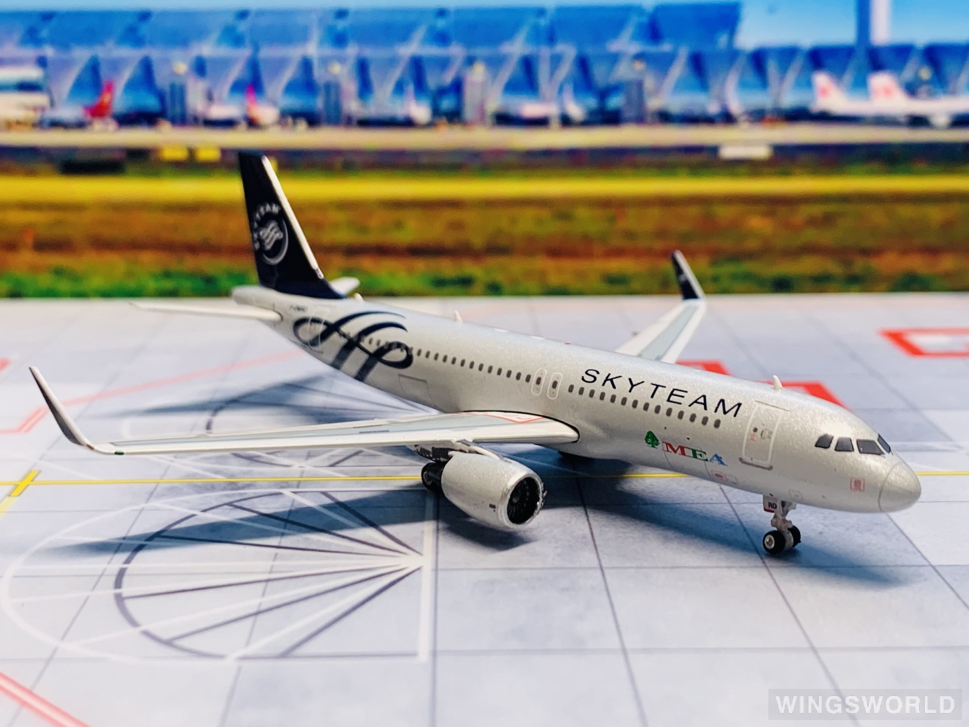 Phoenix 1:400 Airbus A320 Middle East Airlines 中东航空 PH10864 F-OMRD 天合联盟 ...