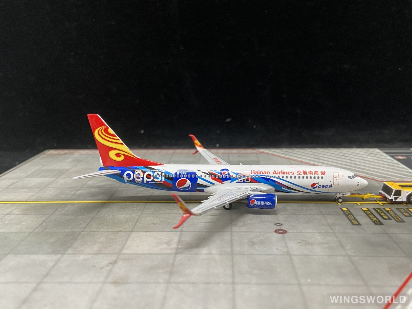 NGmodels 1:400 Boeing 737-800 Hainan Airlines 海南航空 NG58178 B-1501 的照片 ...