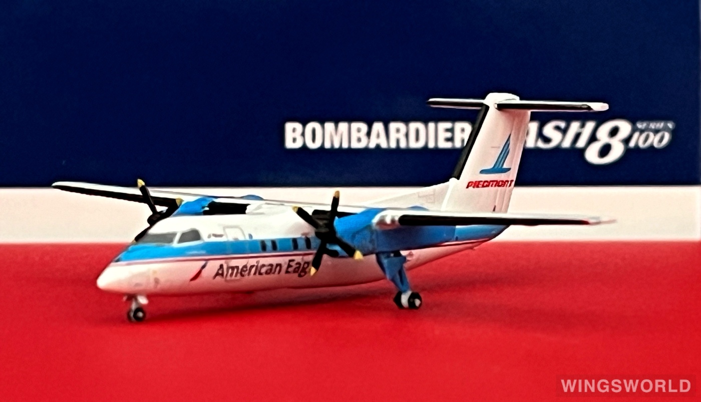 Geminijets 1:400 Bombardier Dash 8-100 American Airlines 美国航空 GJAAL1614 ...