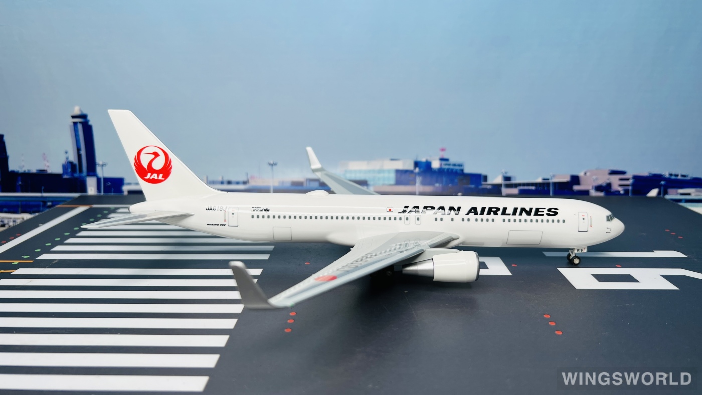 Hogan 1:200 Boeing 767-300ER Japan Airlines 日本航空 BJQ2004 JA619J 的照片 作者:JohnnyTS - 飞机模型世界资料库