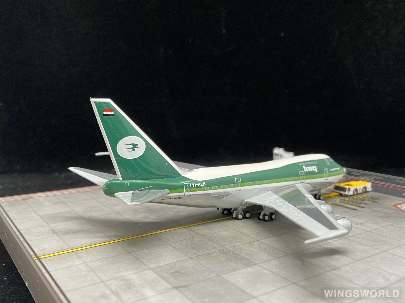 Geminijets 1:400 Boeing 747SP Iraqi Airways 伊拉克航空 GJIAW1204 YI-ALM 的照片 ...