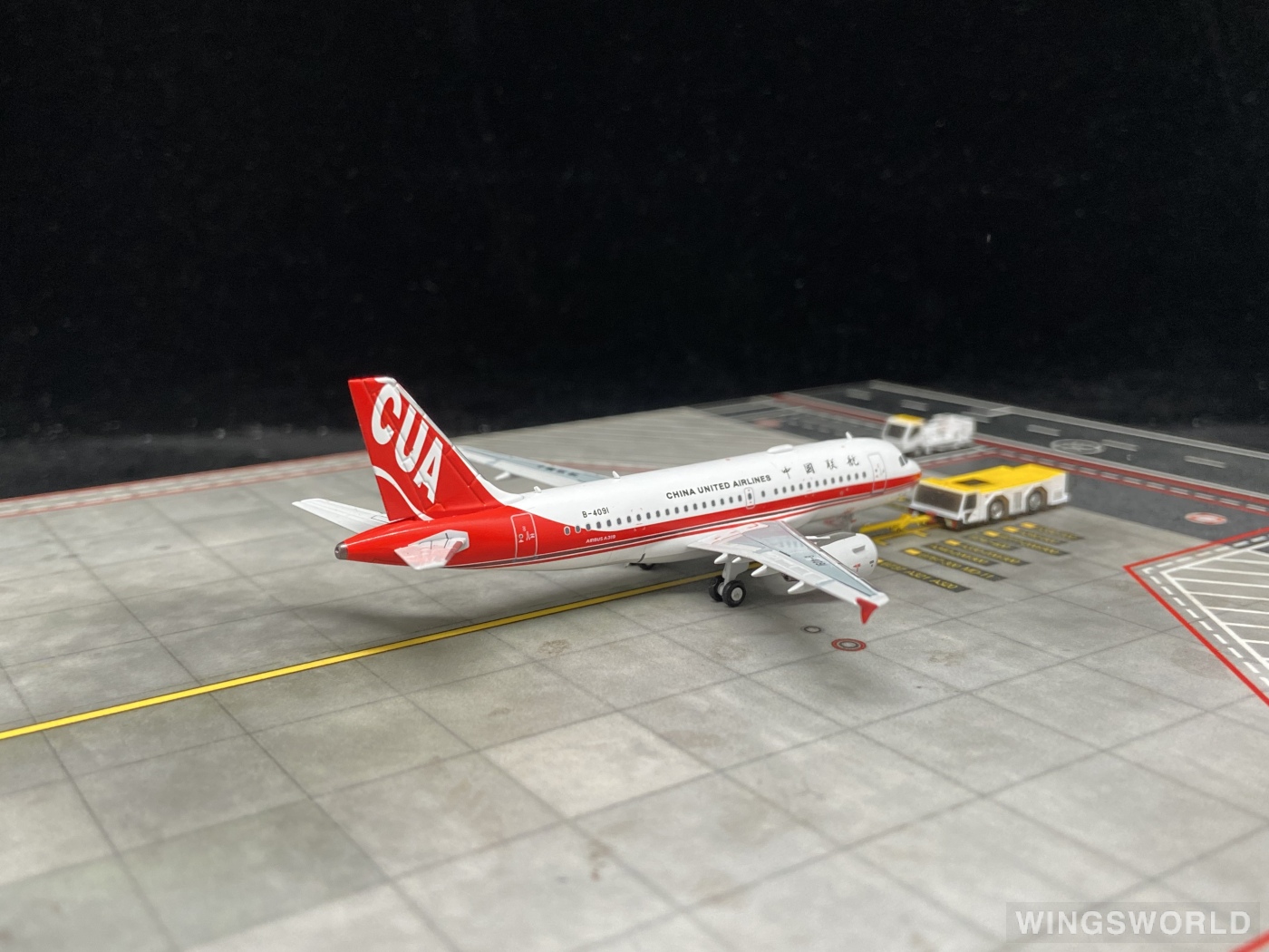 NGmodels 1:400 Airbus A319 China United Airlines 中国联合航空 NG49017 B-4091 ...