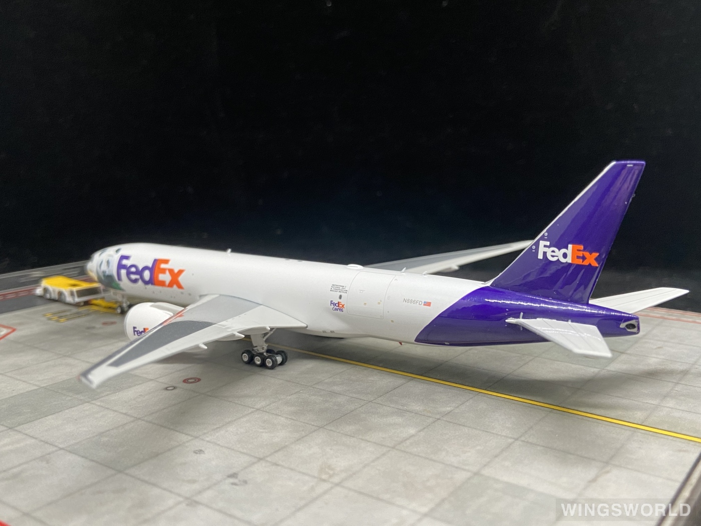 Phoenix 1:400 Boeing 777F FedEx 联邦快递 PH04574 N886FD 的照片 作者:kaiser - 飞机 ...