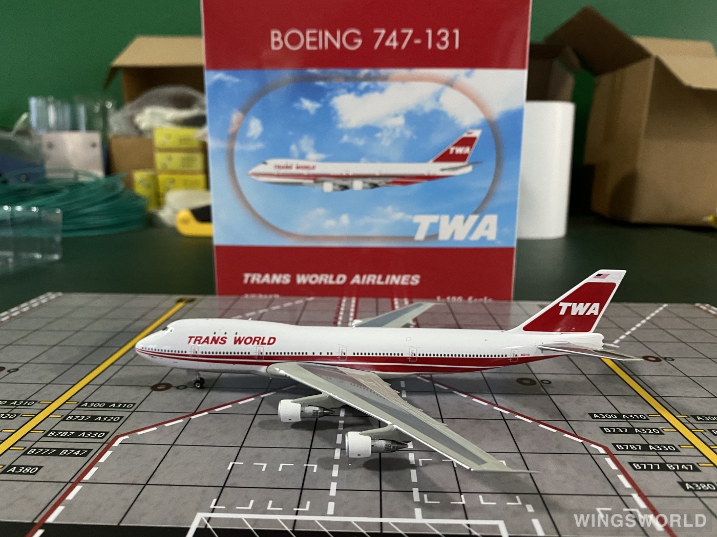 Phoenix 1:400 Boeing 747-100 TWA 环球航空 PH04568 N93119 的照片 作者:暴雨梨花针 - 飞机 ...