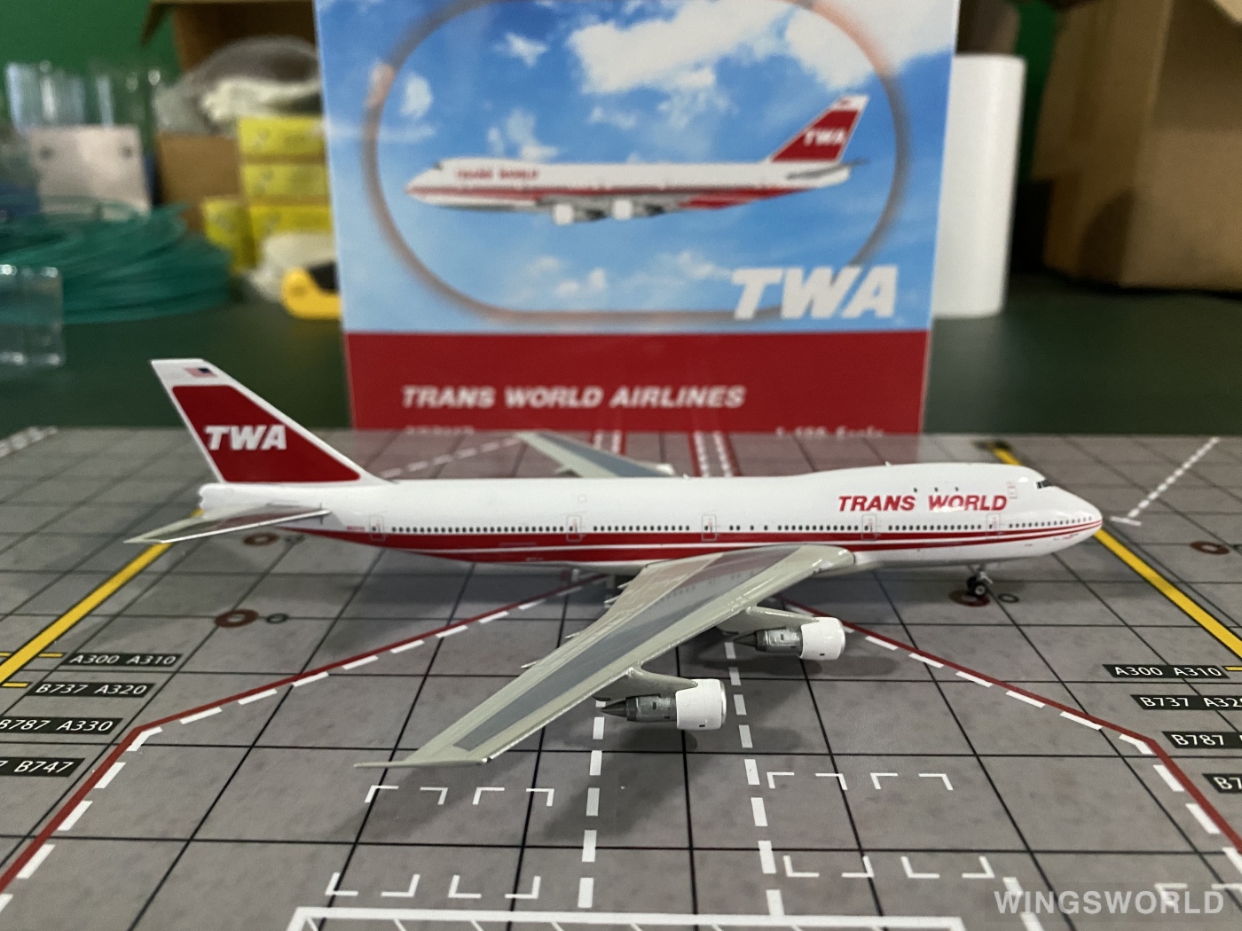 Phoenix 1:400 Boeing 747-100 TWA 环球航空 PH04568 N93119 的照片 作者:暴雨梨花针 - 飞机 ...