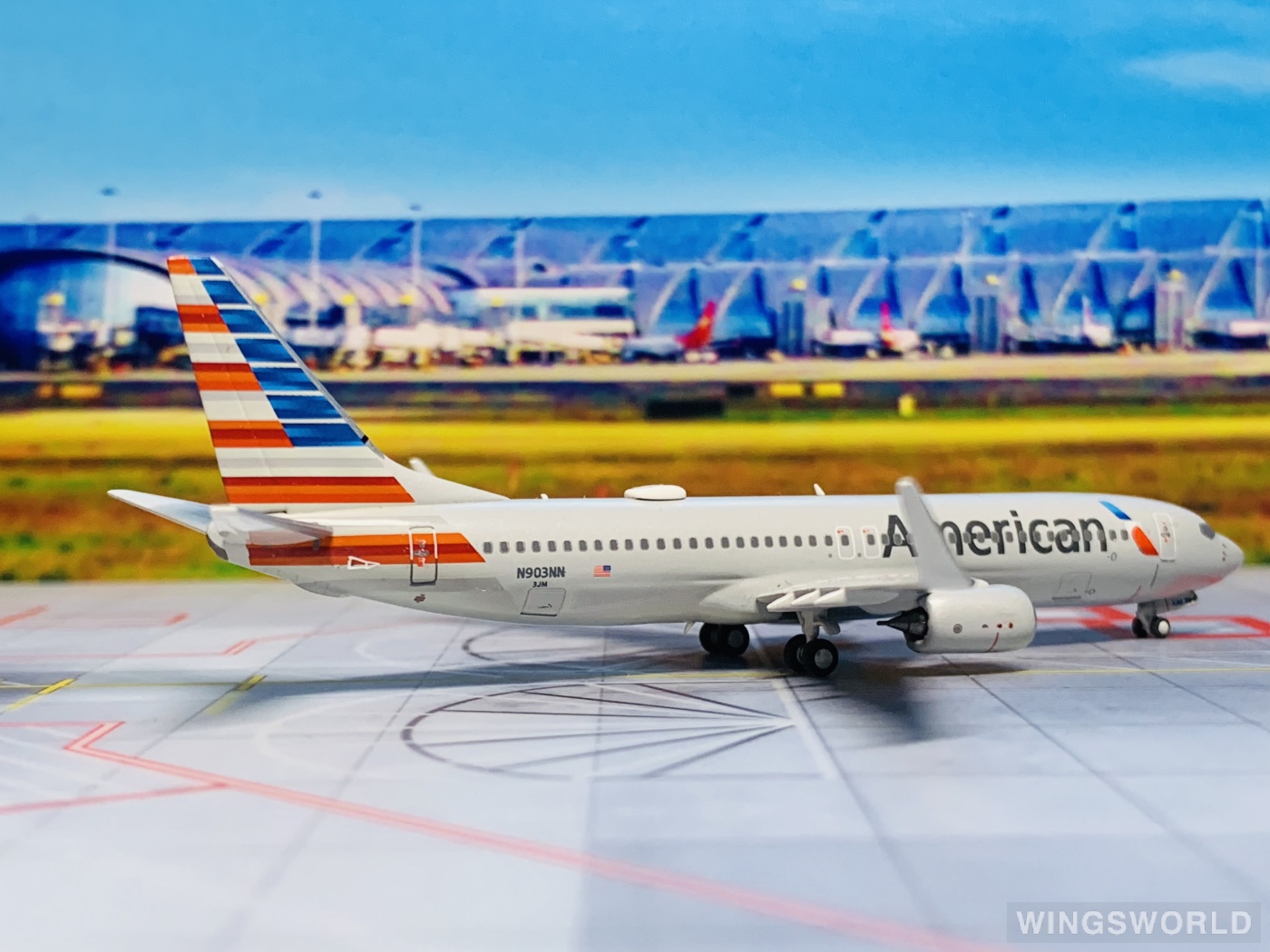 NGmodels 1:400 Boeing 737-800 American Airlines 美国航空 NG58127 N903NN 的照片 ...