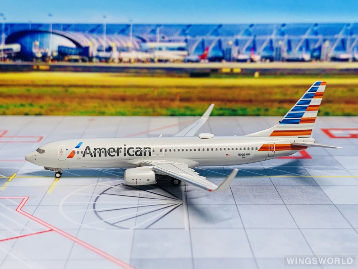NGmodels 1:400 Boeing 737-800 American Airlines 美国航空 NG58127 N903NN 的照片 ...