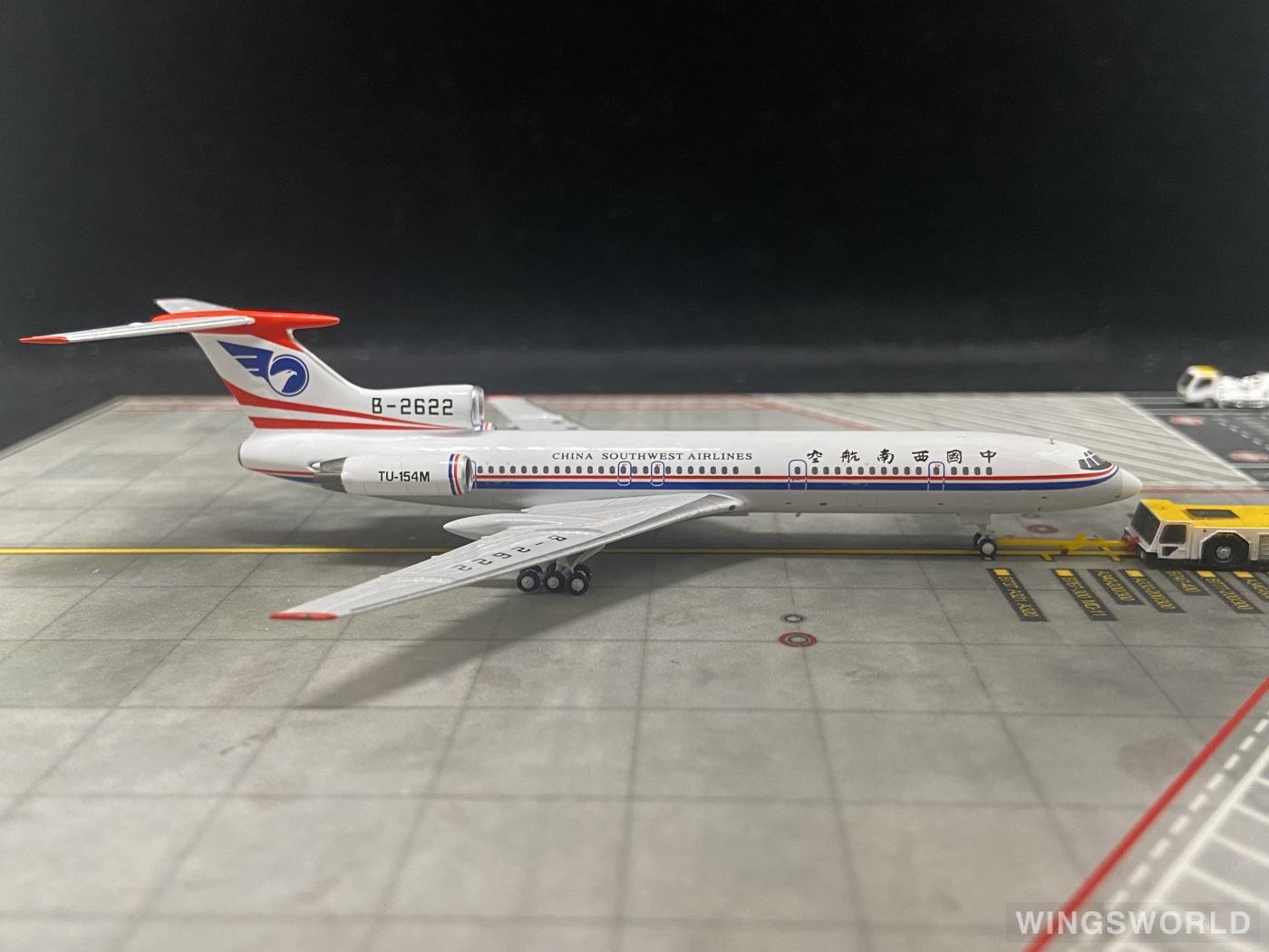 NGmodels 1:400 Tupolev Tu-154 China Southwest Airlines 中国西南航空 NG54021 B ...