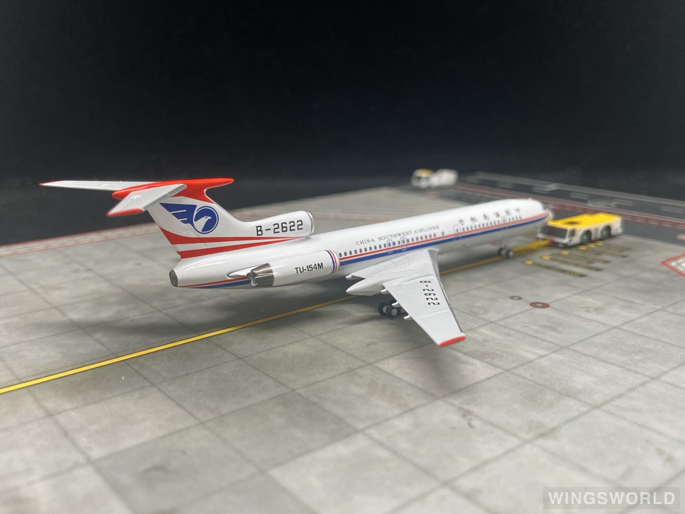 NGmodels 1:400 Tupolev Tu-154 China Southwest Airlines 中国西南航空 NG54021 B ...