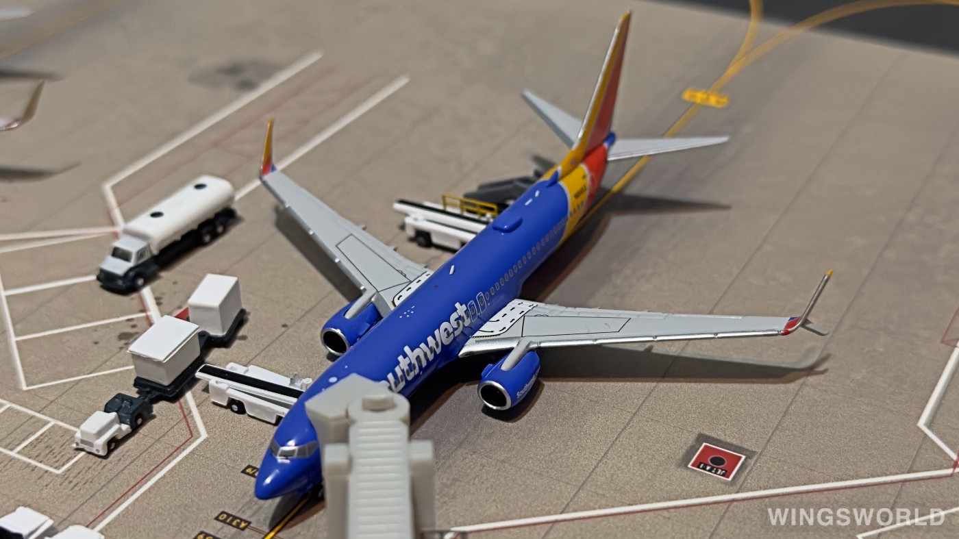 NGmodels 1:400 Boeing 737-800 Southwest Airlines 美国西南航空 NG58122 N8565Z ...