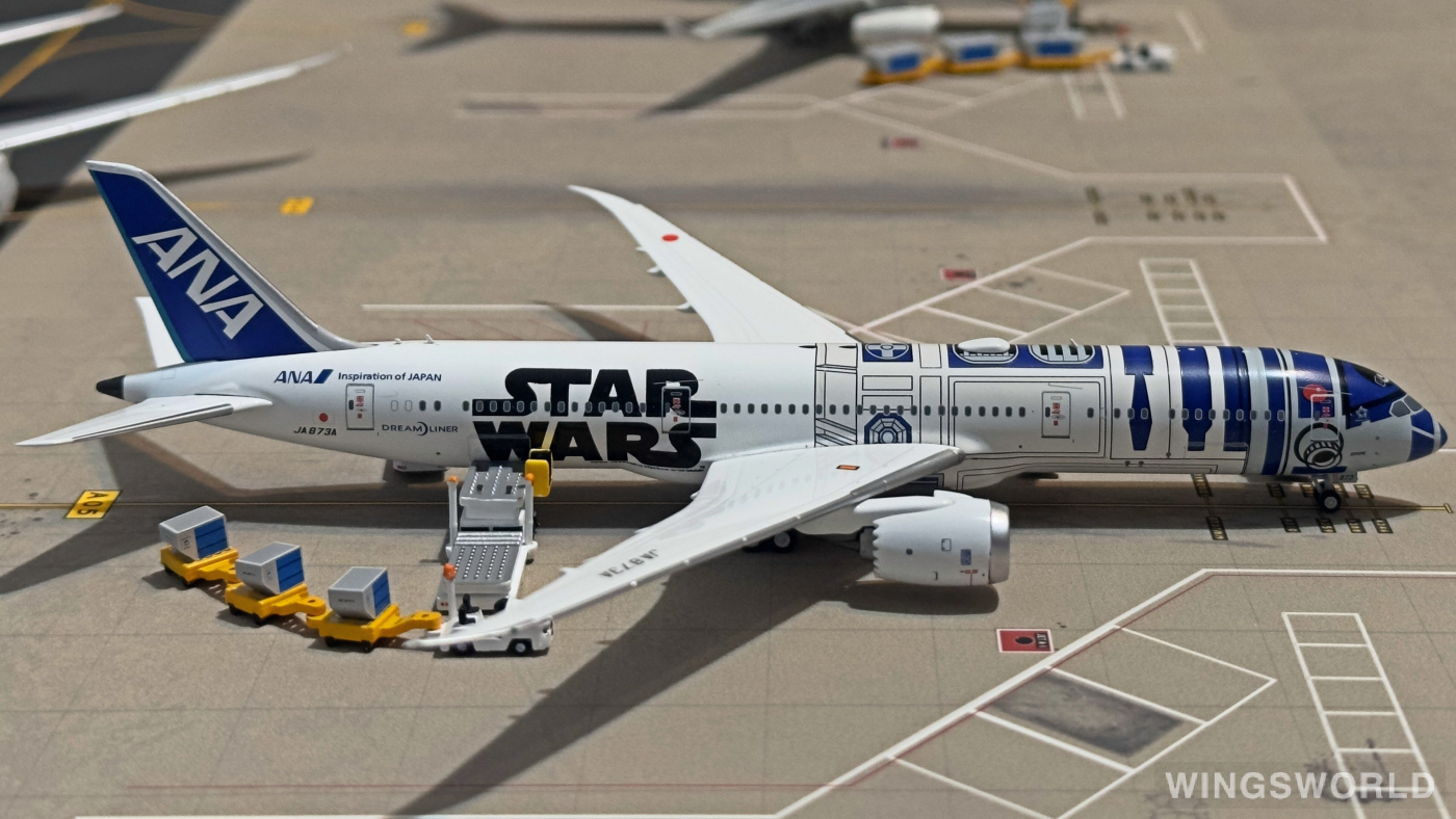 NGmodels 1:400 Boeing 787-9 ANA 全日空 NG55043 JA873A 星球大战的照片 作者:ww4502 ...