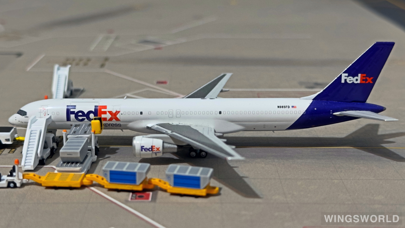 NG models 1:400 Boeing 757-200 FedEx 联邦快递 NG53099 N985FD 的照片 作者:SIGWX ...