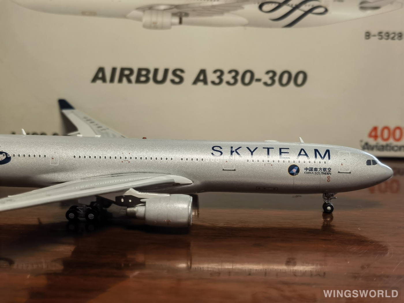 Aviation400 1:400 Airbus A330-300 China Southern 中国南方航空 AV4080 B-5928 天合联盟的照片 作者:ww17812 - 飞机模型世界资料库