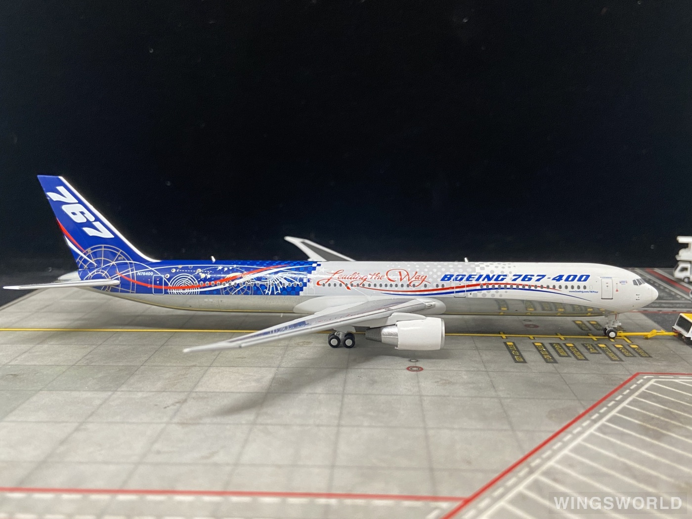 Patriot 1:400 Boeing 767-400 Boeing 波音公司 PT-400-014 N76400 的照片 作者:图波列夫 ...