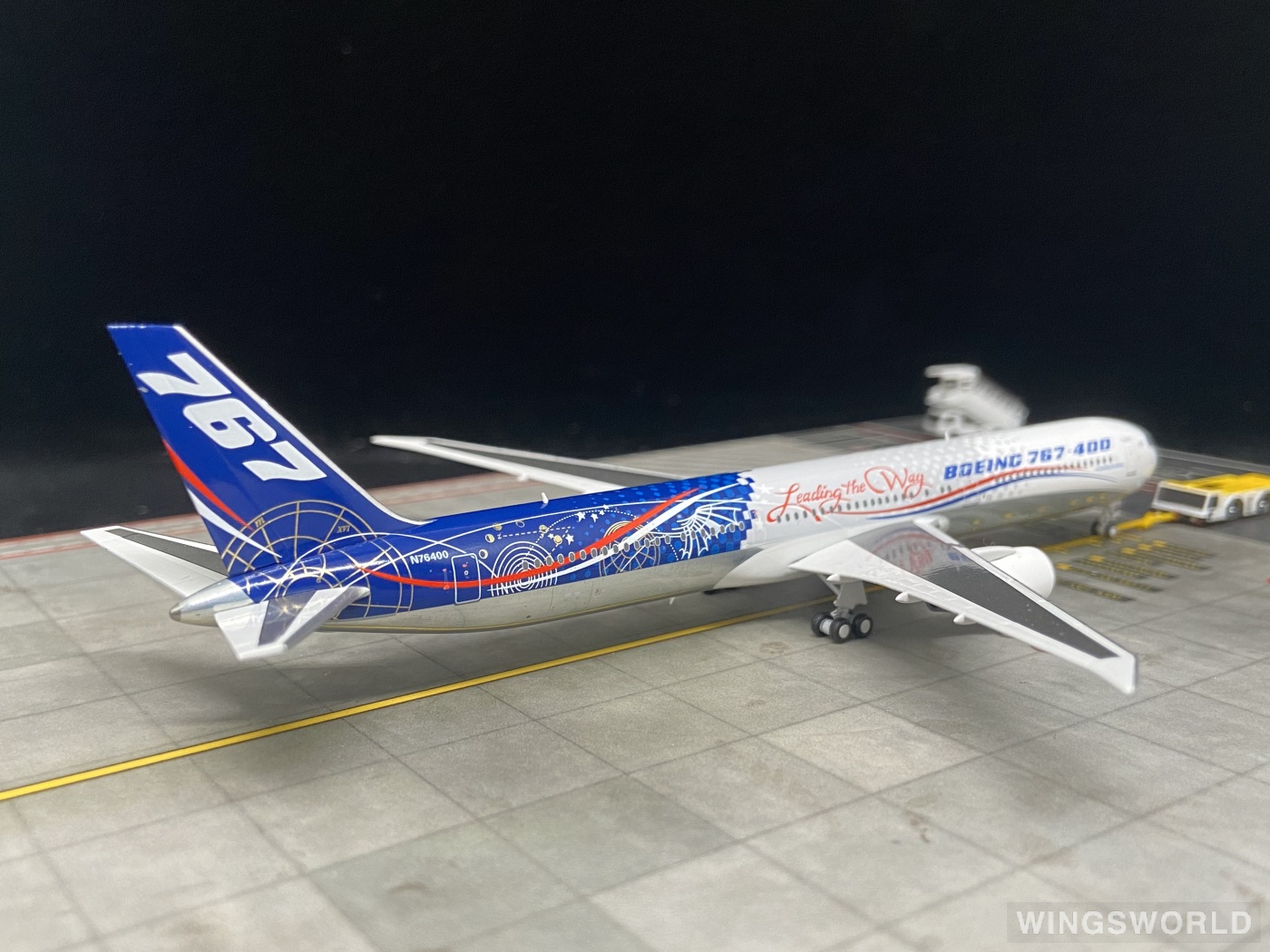 Patriot 1:400 Boeing 767-400 Boeing 波音公司 PT-400-014 N76400 的照片 作者:图波列夫 ...
