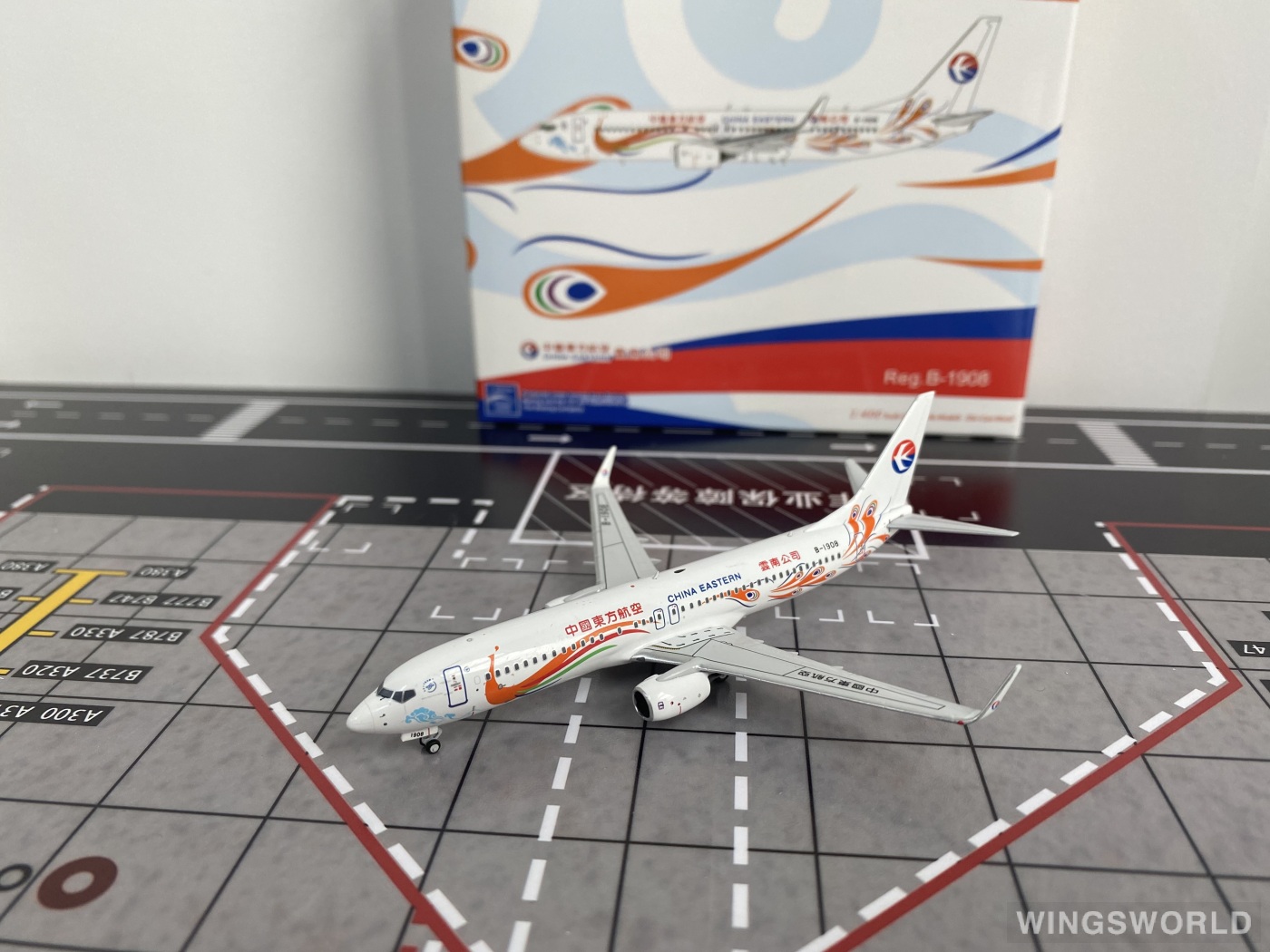 NGmodels 1:400 Boeing 737-800 China Eastern 中国东方航空 NG58232 B-1908 的照片 ...